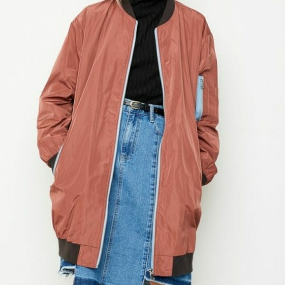 Hayden | Jackets & Coats | Hayden Azuki Long Line Bomber Jacket | Poshmark